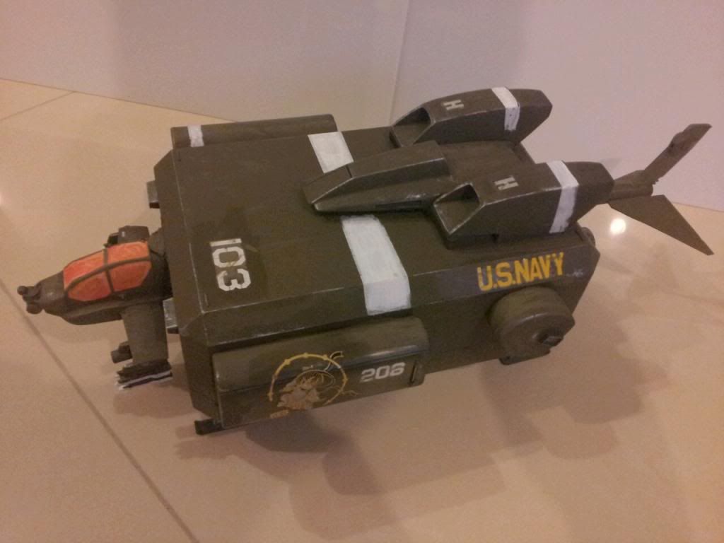 [TMP] "28mm Kit/trash-bashed UD-21 Sioux Dropship WIP" Topic