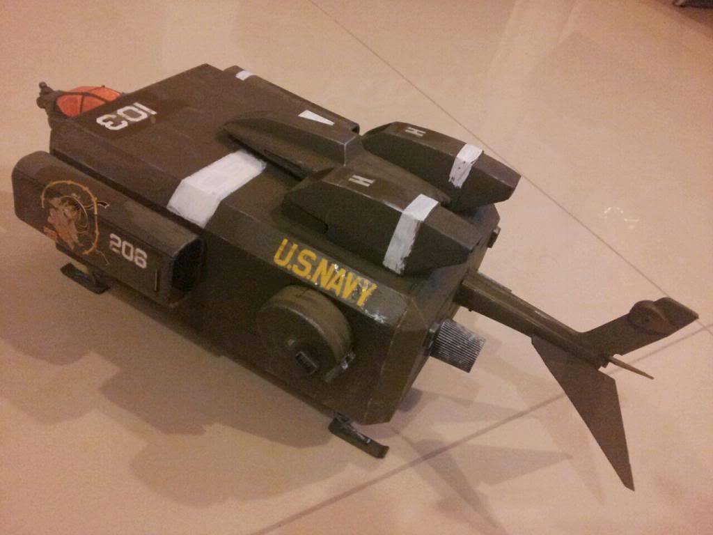 [TMP] "28mm Kit/trash-bashed UD-21 Sioux Dropship WIP" Topic